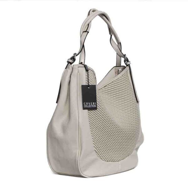 ENRICO COVERI Beige shoulder bag - POLITIS SHOES